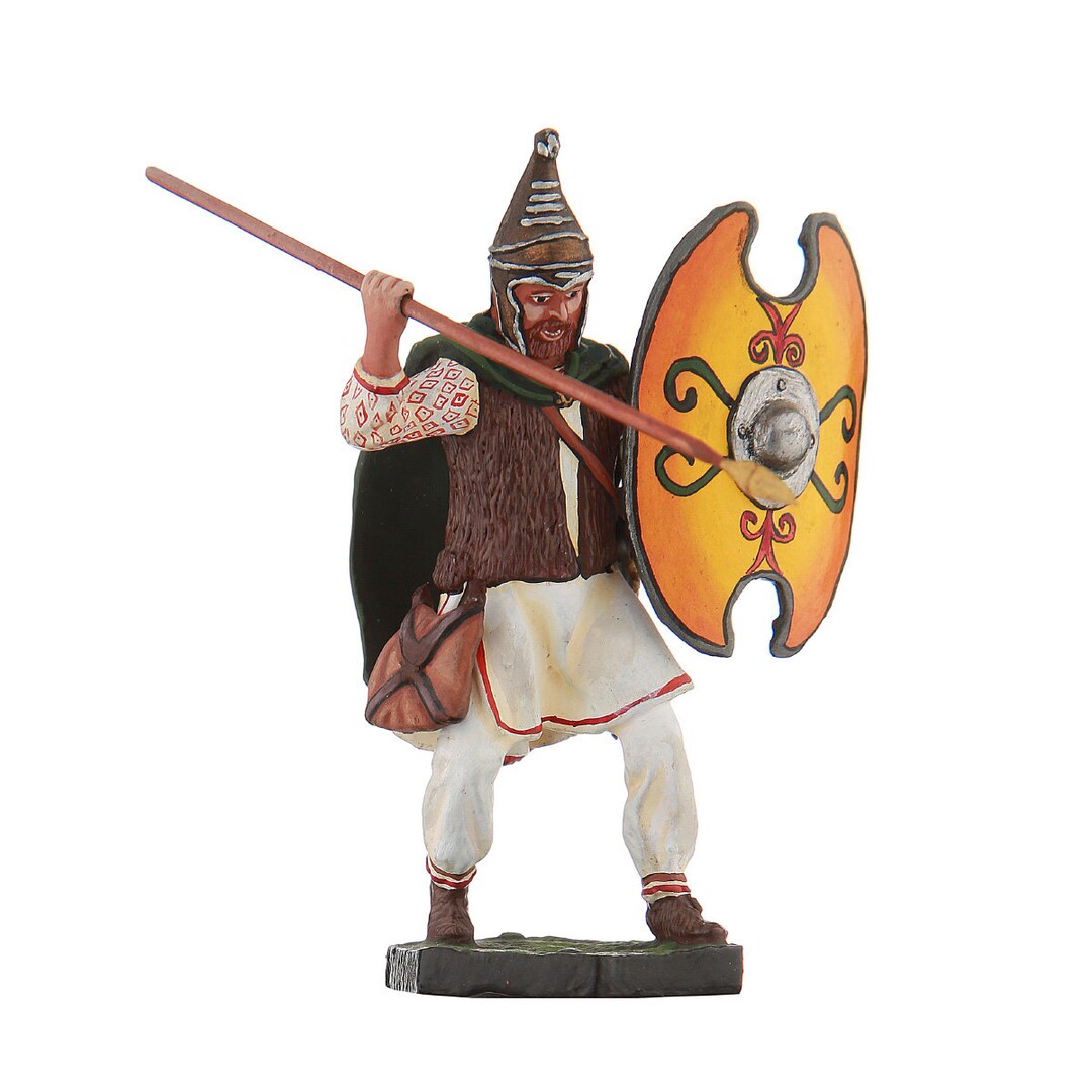 Tin Toy Soldier Germanic Chief of Marcomanni / Quadi Tribes Metal ...