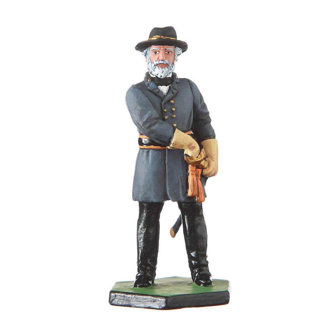 Tin Toy Soldier US Civil War Confederate General Robert Lee Metal ...