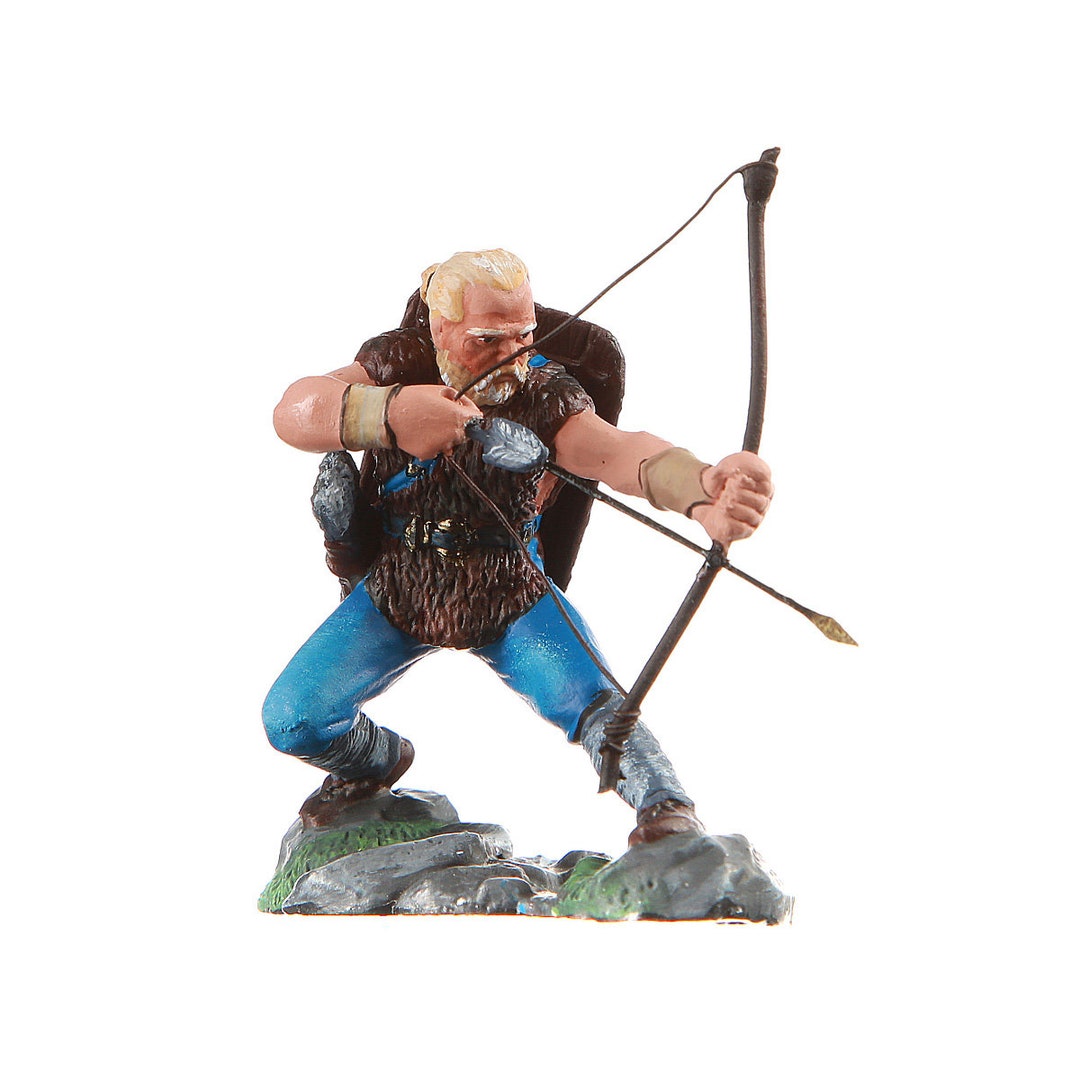 Tin Toy Soldier Archerman Metal Figurine 54mm Hand Painted 18.47 - Etsy