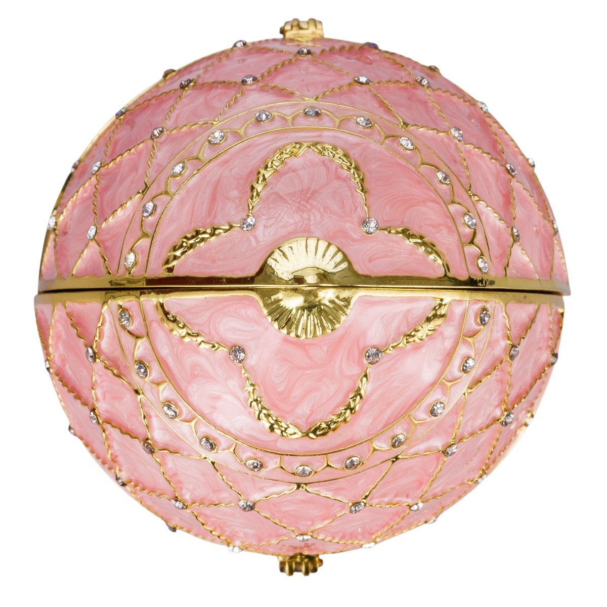 Faberge Style Egg / Music Box / Trinket Jewel Box With Two - Etsy