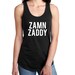 Zamn Zaddy Women's Tank Top / T-shirt | Etsy