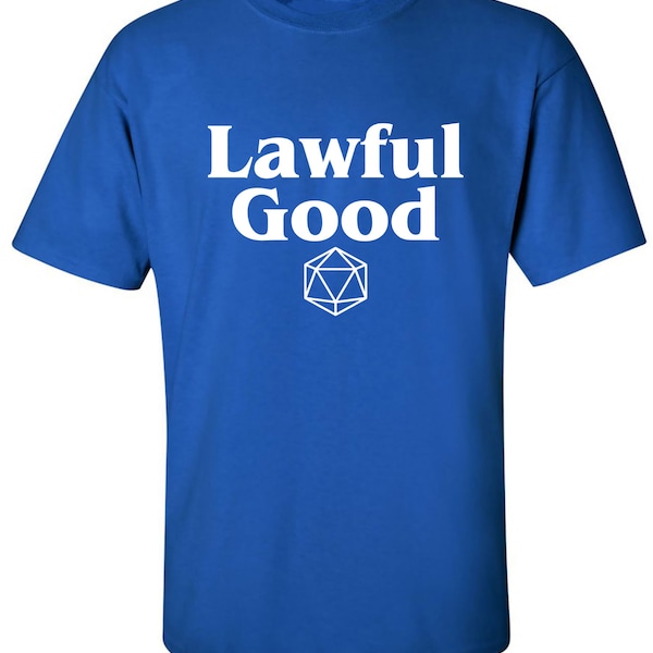 Lawful Good Shirt - Etsy