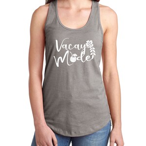 Vacay Mode Women's Tank Top / T-shirt - Etsy