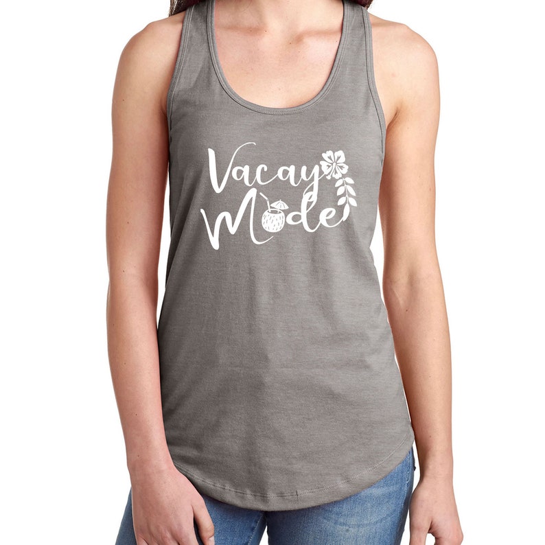 Vacay Mode Women's Tank Top / T-shirt - Etsy