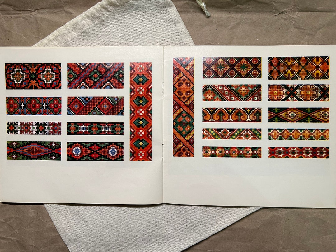Ukrainian Embroidery Album, Ukrainian Embroidery Schemes, Cross Stitch ...