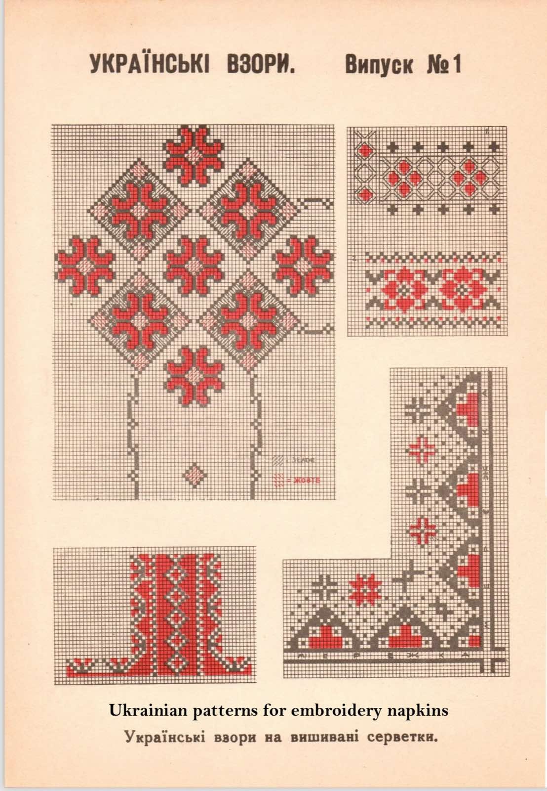 Ukrainian Cross Stitch Patterns, Embroidery Schemes for Women's and Men ...