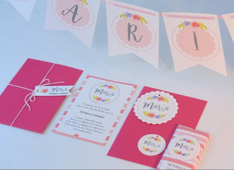 CUSTOM BANDERING Communion Birthday Child - Etsy