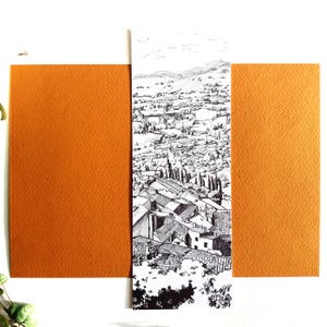 Faience, Provence Landscape Drawing, Map Postcard Fayence Illustration ...