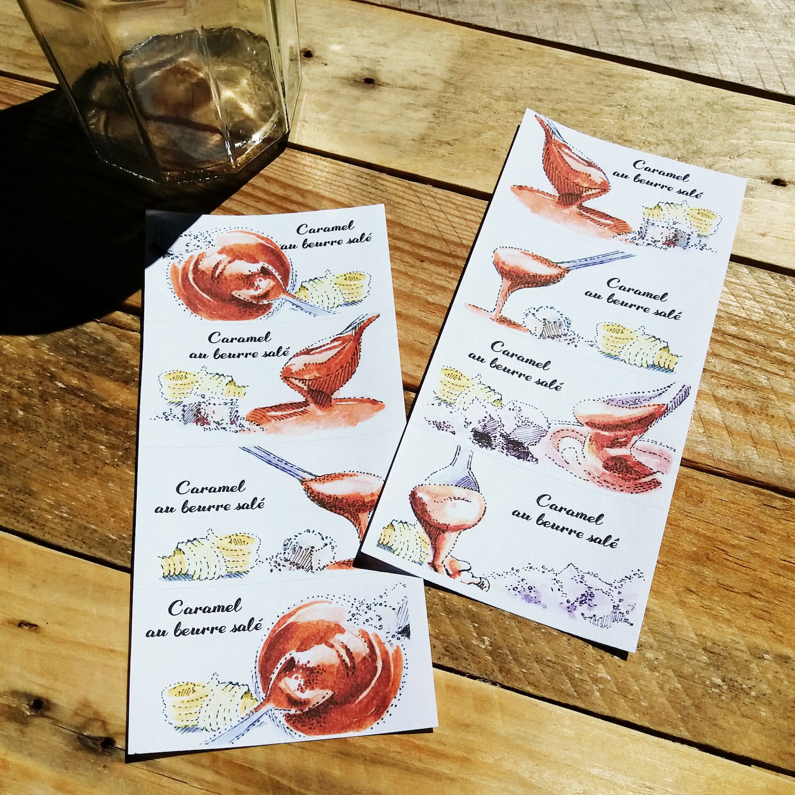 Salted Butter Caramel Labels Canning Labels Customizable - Etsy