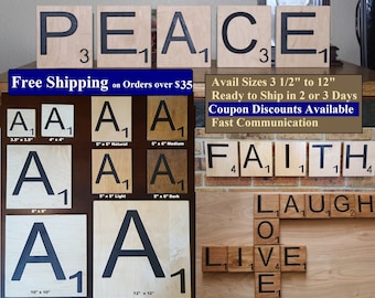Large Scrabble - Etsy