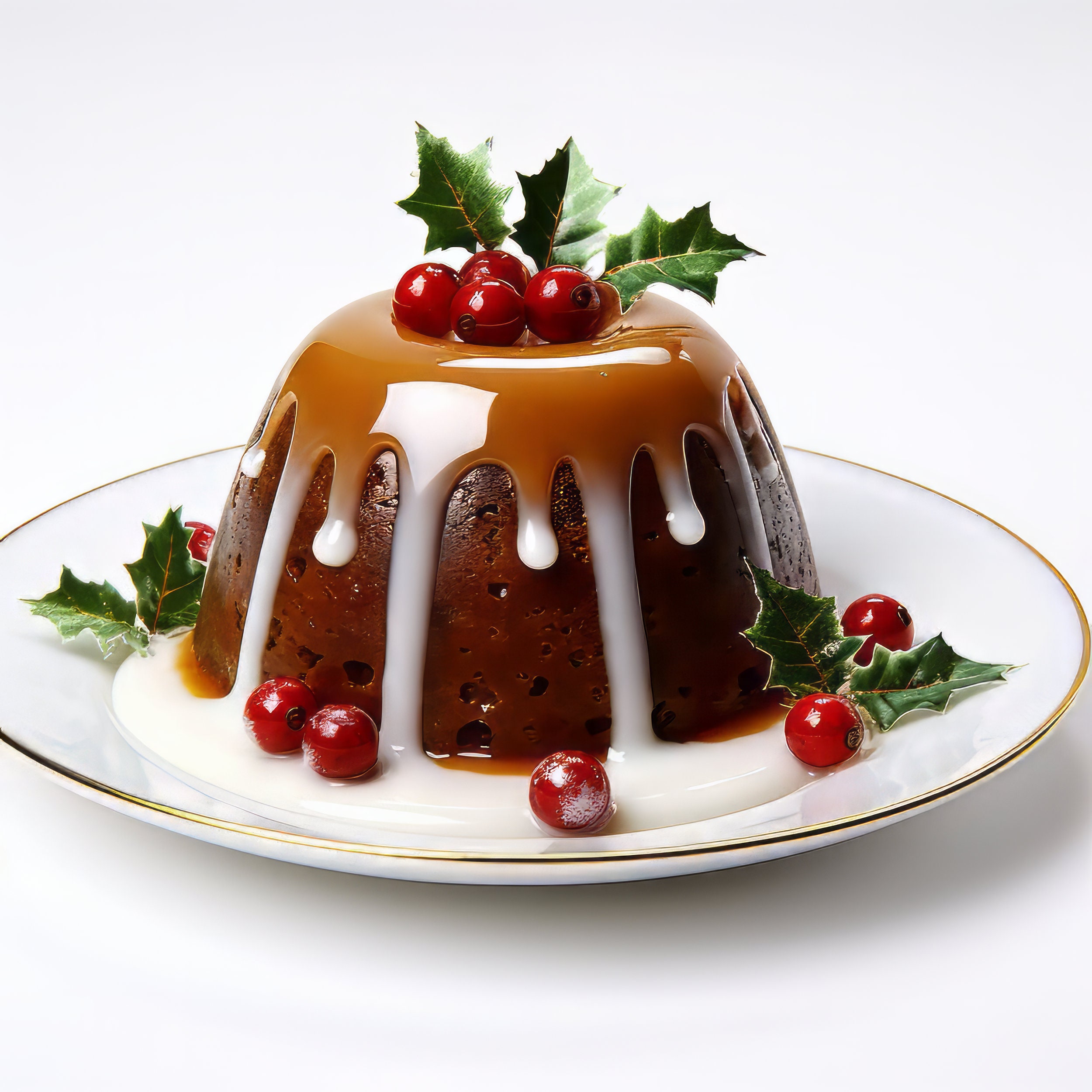 Christmas PUDDING Clipart Bundle 1 300 Dpi High Quality Commercial Use ...