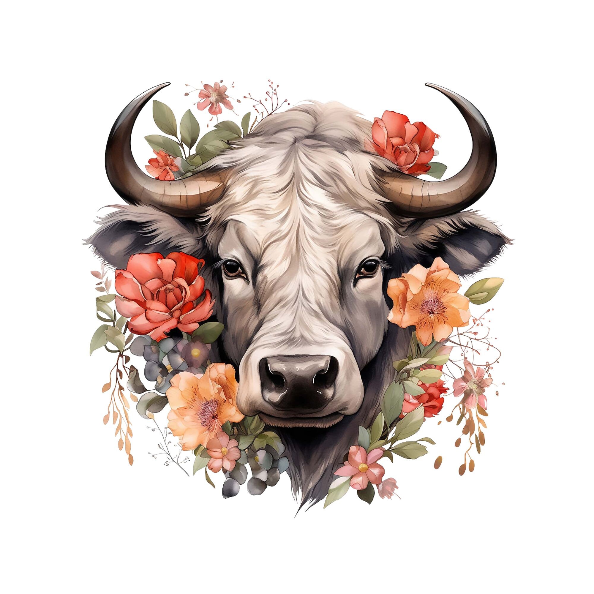 Transparent Background | Water Buffalo Clipart Bundle 10 Images ...