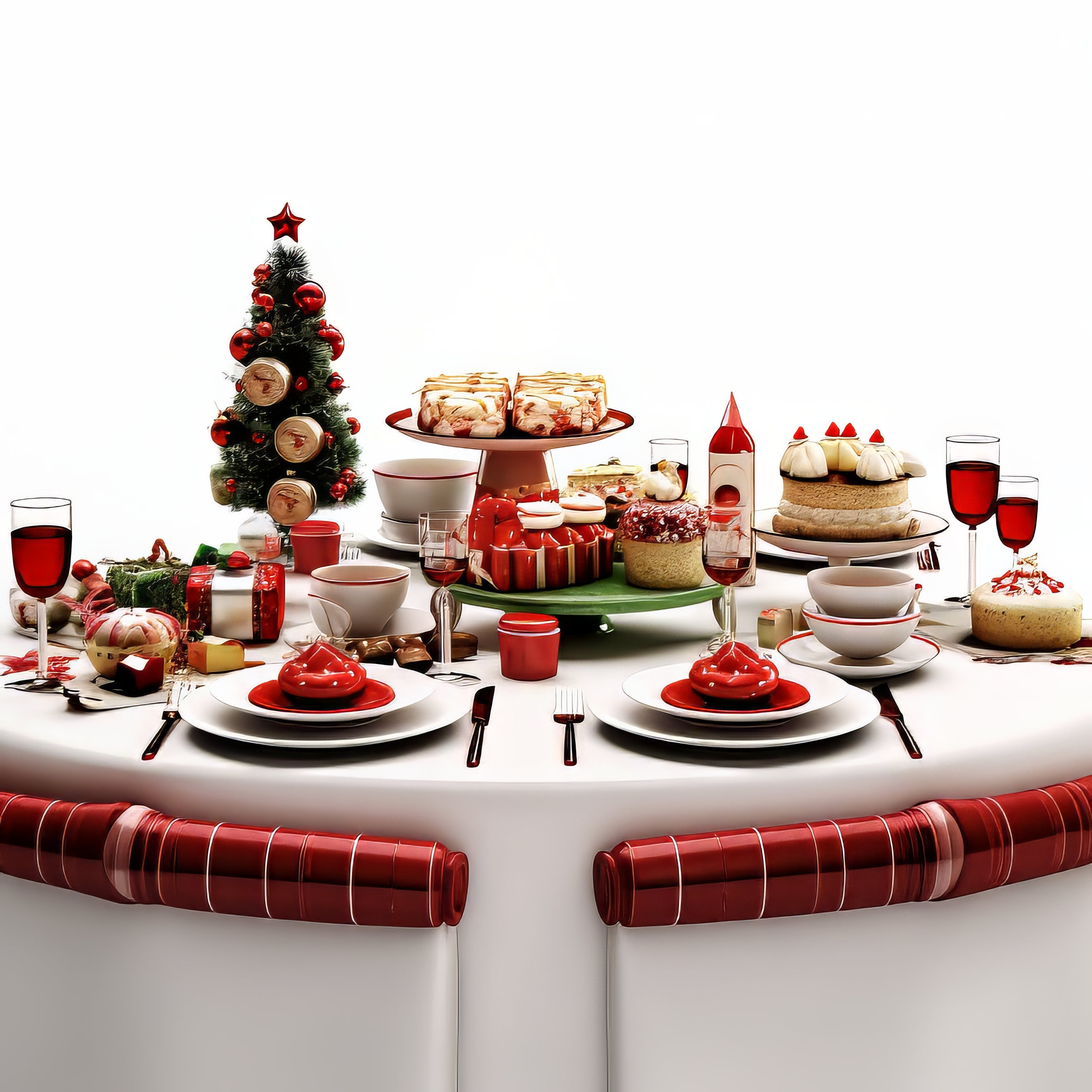 Christmas DINNER | Clipart Bundle 1 | 300 Dpi High Quality | Commercial ...