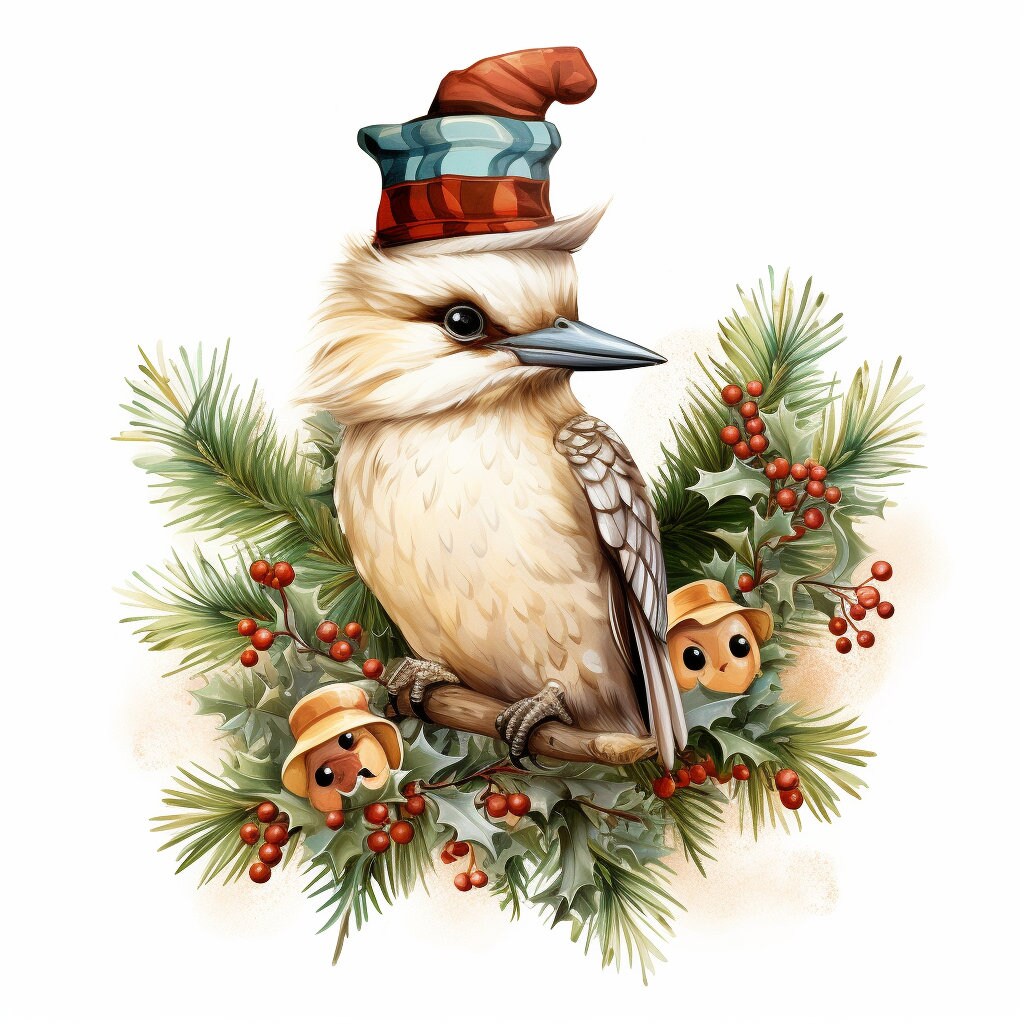 Christmas Birds | Clipart Bundle | 300 Dpi High Quality | Commercial ...