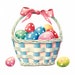 EASTER Easter Baskets Clipart Bundle 1 High Quality Png's 300 DPI ...