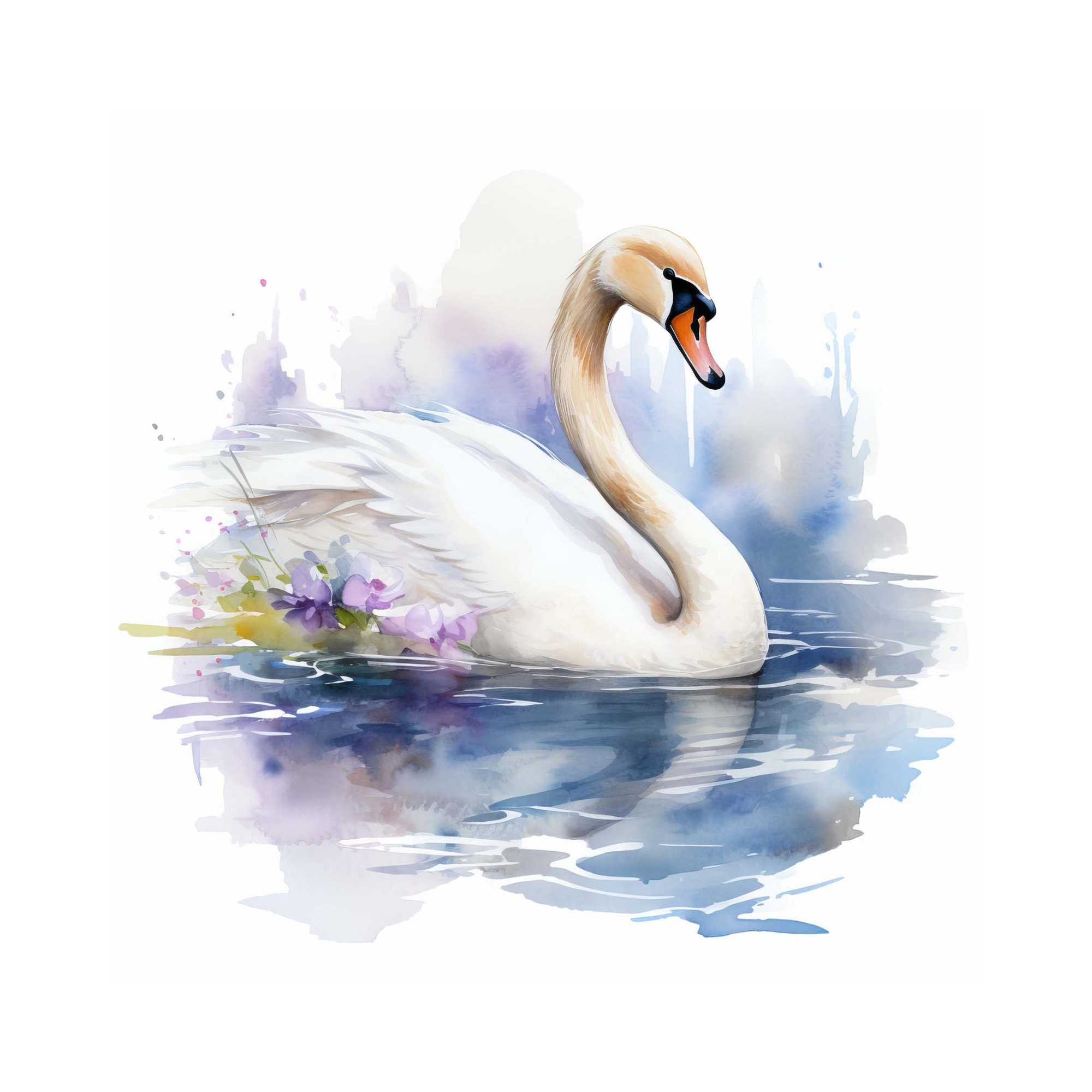 Beautiful Birds Light Background. not Transparent for Use in Artwork ...
