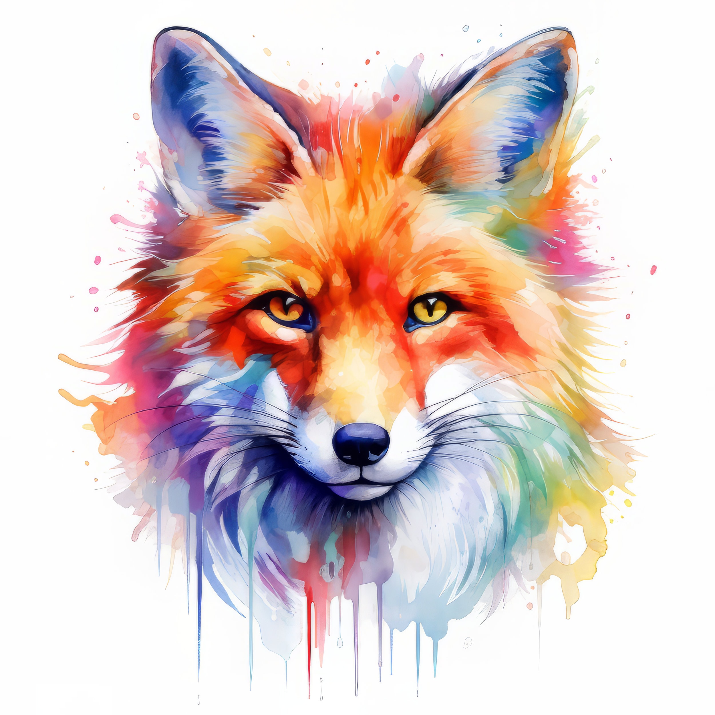 Watercolour Animals 1 Clipart Bundle | High Quality Png's | 300 DPI ...