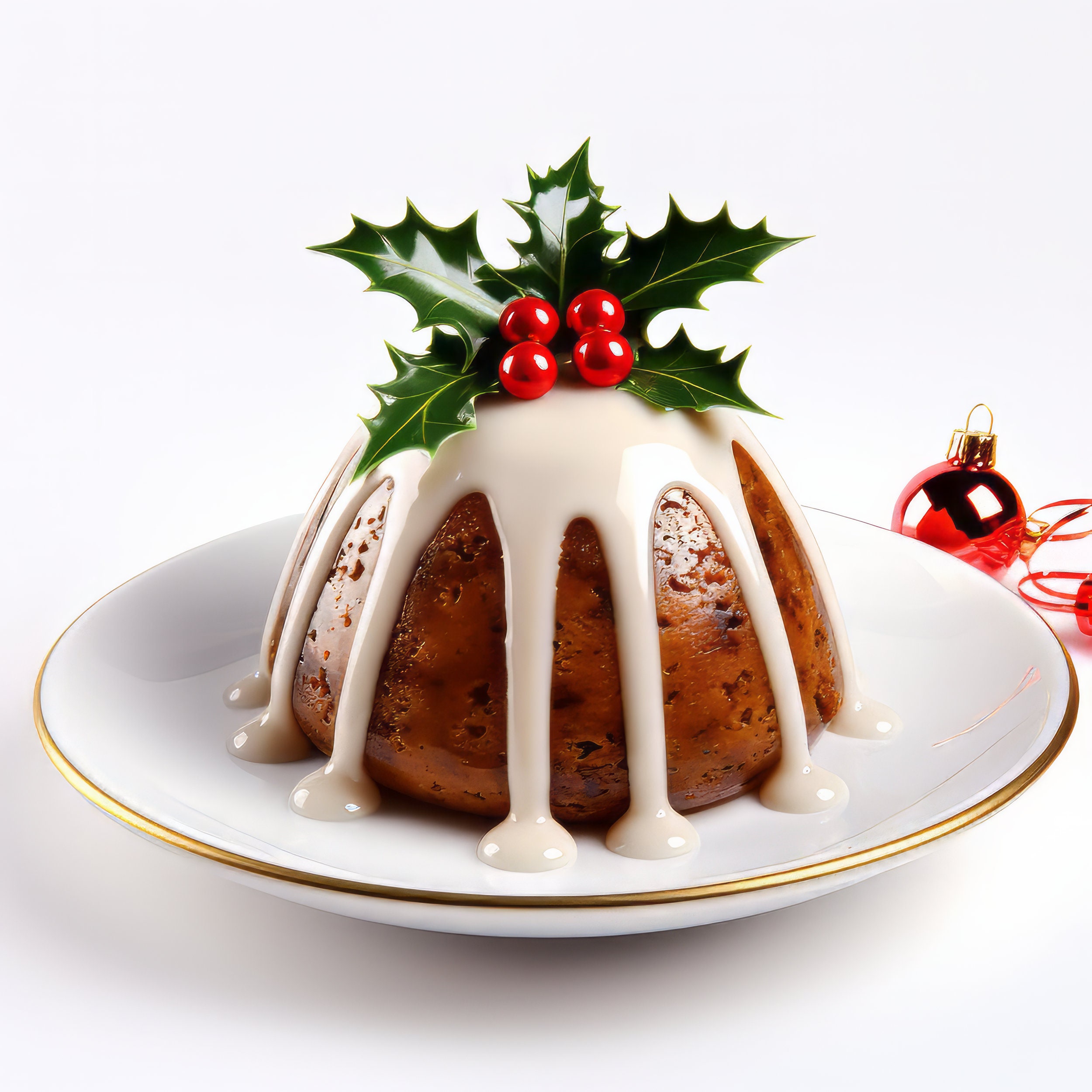 Christmas PUDDING Clipart Bundle 1 300 Dpi High Quality Commercial Use ...
