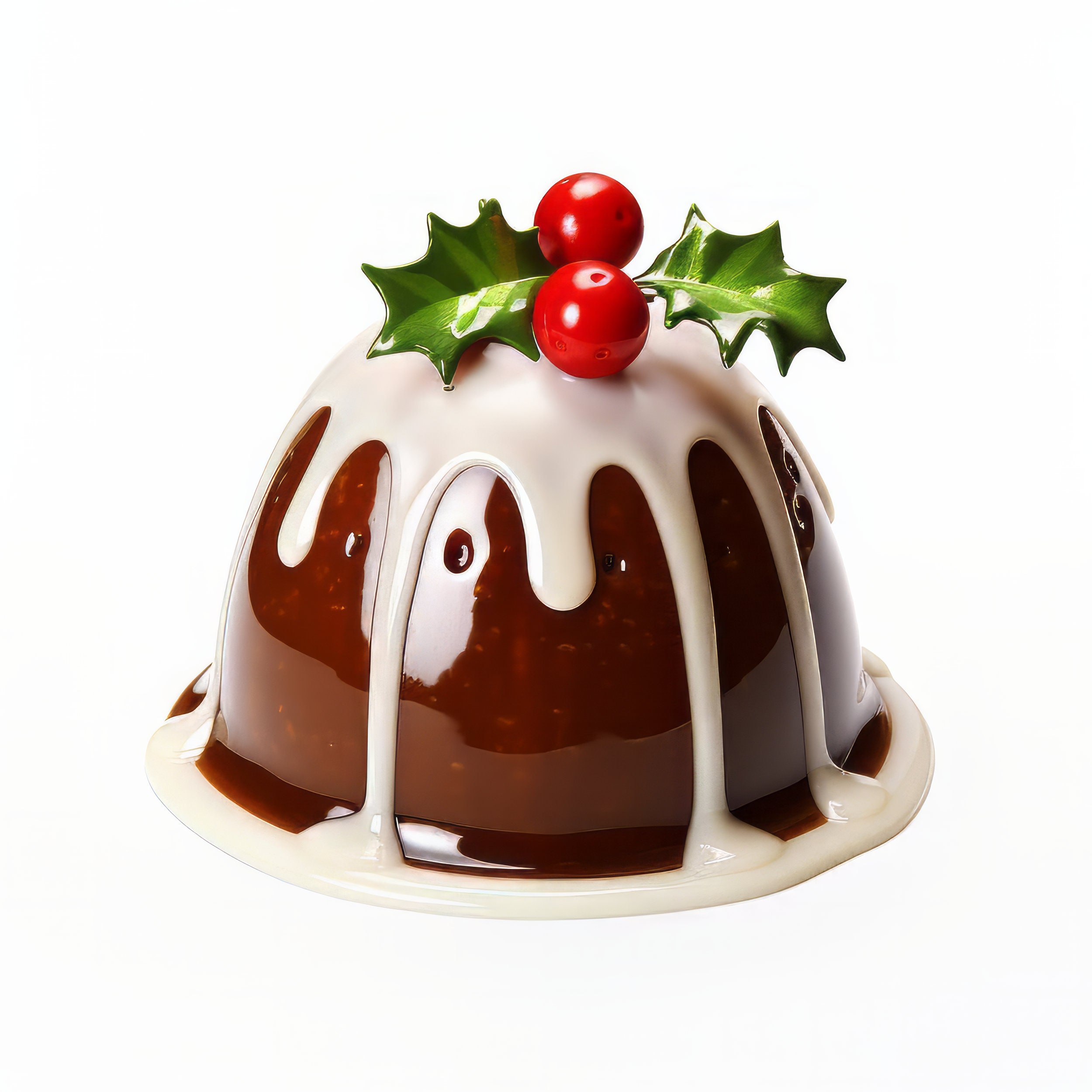 Christmas PUDDING Clipart Bundle 1 300 Dpi High Quality Commercial Use ...