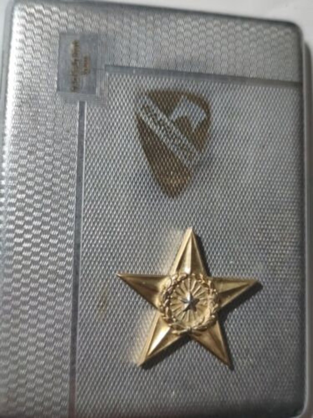 Vietnam War 1st Cavalry Brigade Vietnam Silver Star Cigarette Case ...