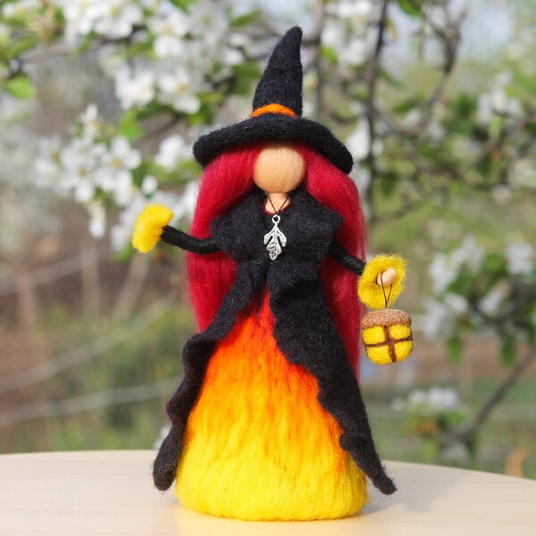 Needle Felted Witch - Etsy