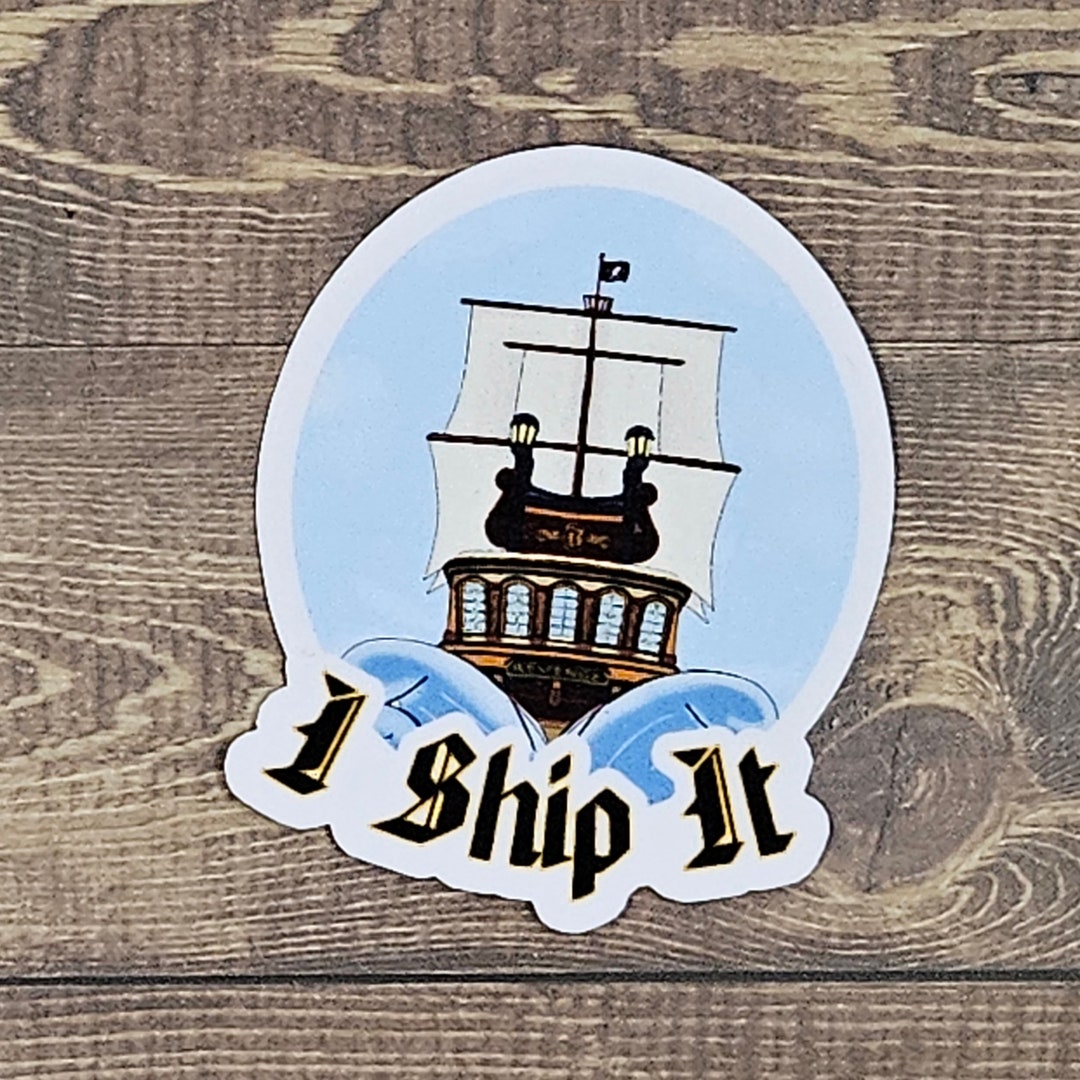 I Ship It OFMD Sticker - Etsy