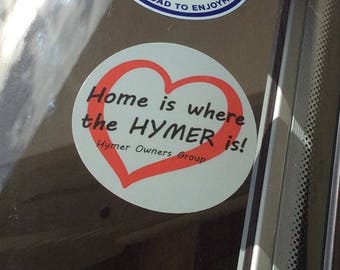 Hymer Owners Group Sticker Set, Printed to Order on Waterproof Vinyl - Etsy