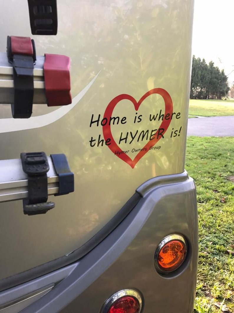 Hymer Owners Group Sticker Set Printed to Order on Waterproof - Etsy