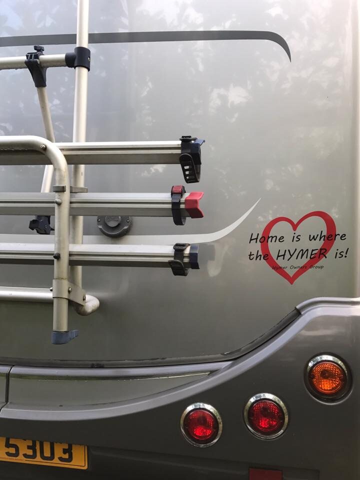 Hymer Owners Group Sticker Set Printed to Order on Waterproof | Etsy