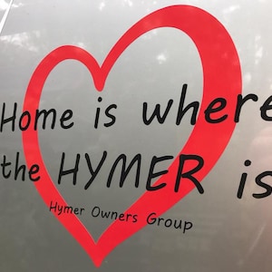 Hymer Owners Group Sticker Set, Printed to Order on Waterproof Vinyl - Etsy