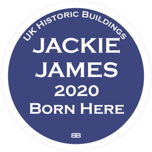 Blue Heritage Personalised Gift Plaque - Shed Sign, House Sign ...