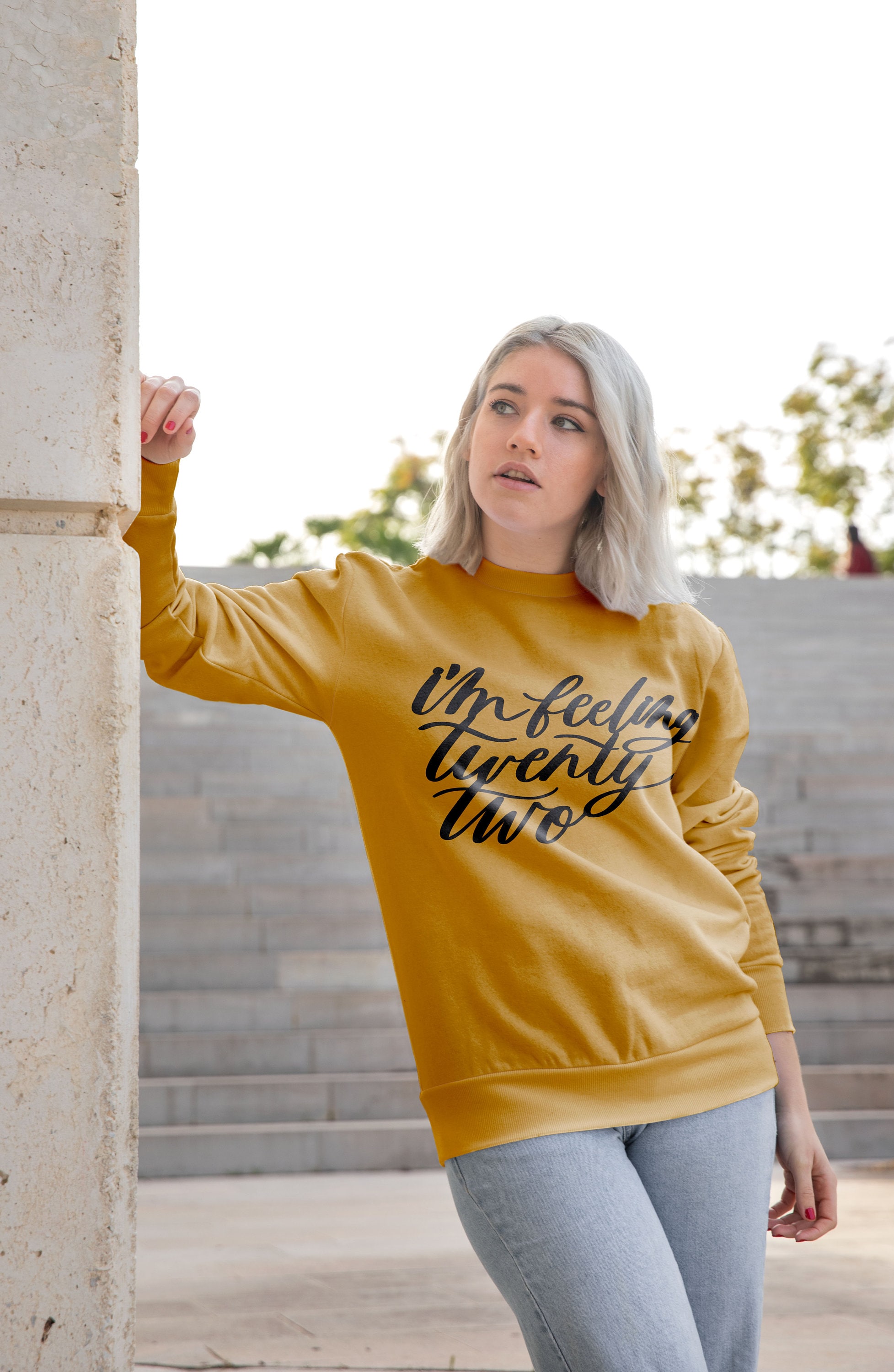 I'm Feeling 22 SVG, Handwritten, 22 Shirt Design, Calligraphy SVG Files ...