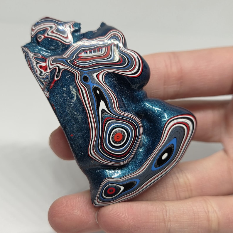 2026 Ford Mustang Fordite Half Polish Specimen/display Piece - Etsy