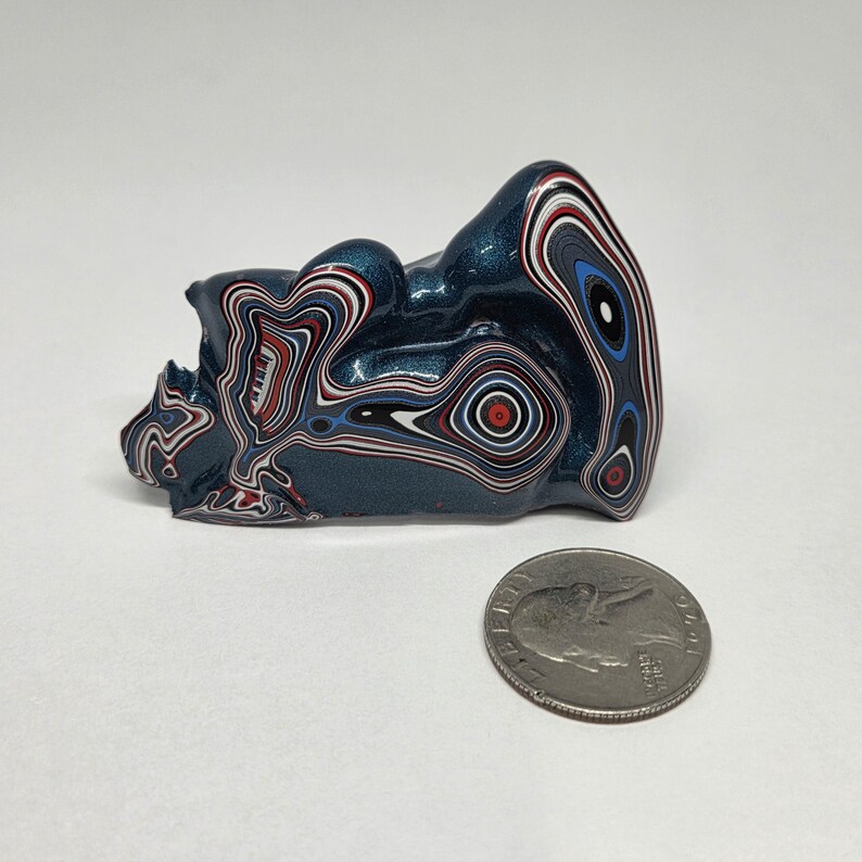 2026 Ford Mustang Fordite Half Polish Specimen/display Piece - Etsy