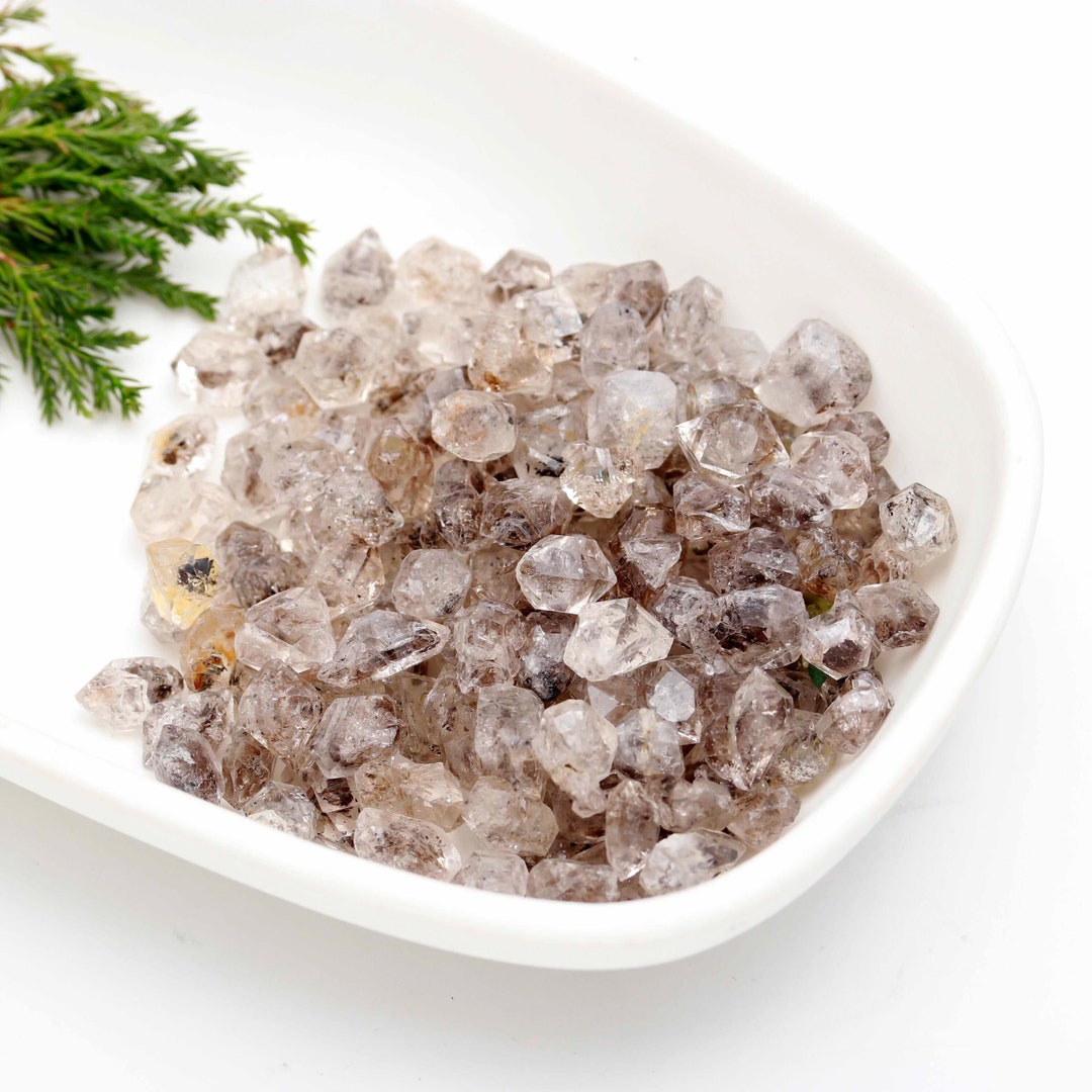 Herkimer (diamond Quartz) Rough | Raw Herkimer Rough for Making Jewelry ...