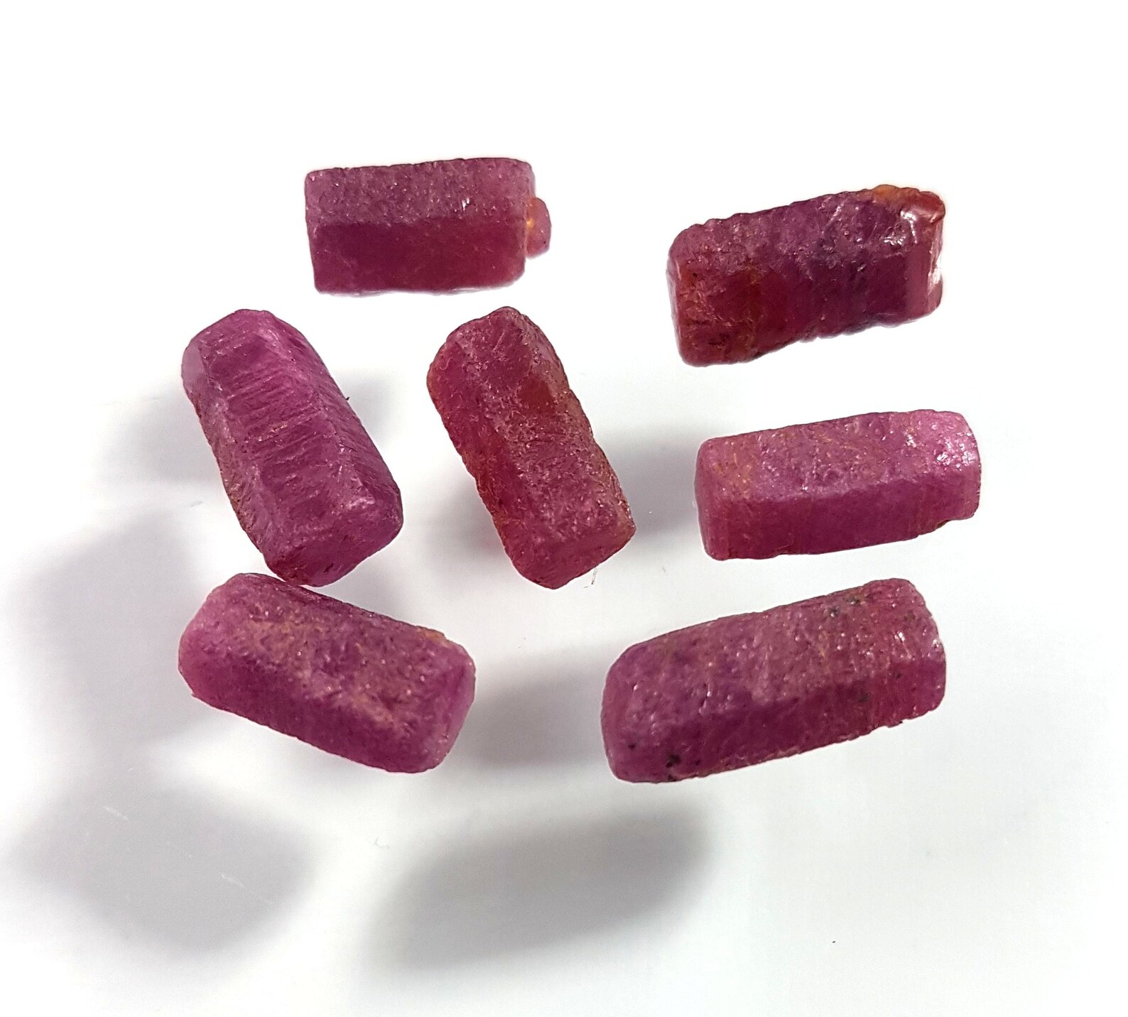 Natural RUBY Raw Rough Stone Ruby Sticks Loose Beads Loose | Etsy