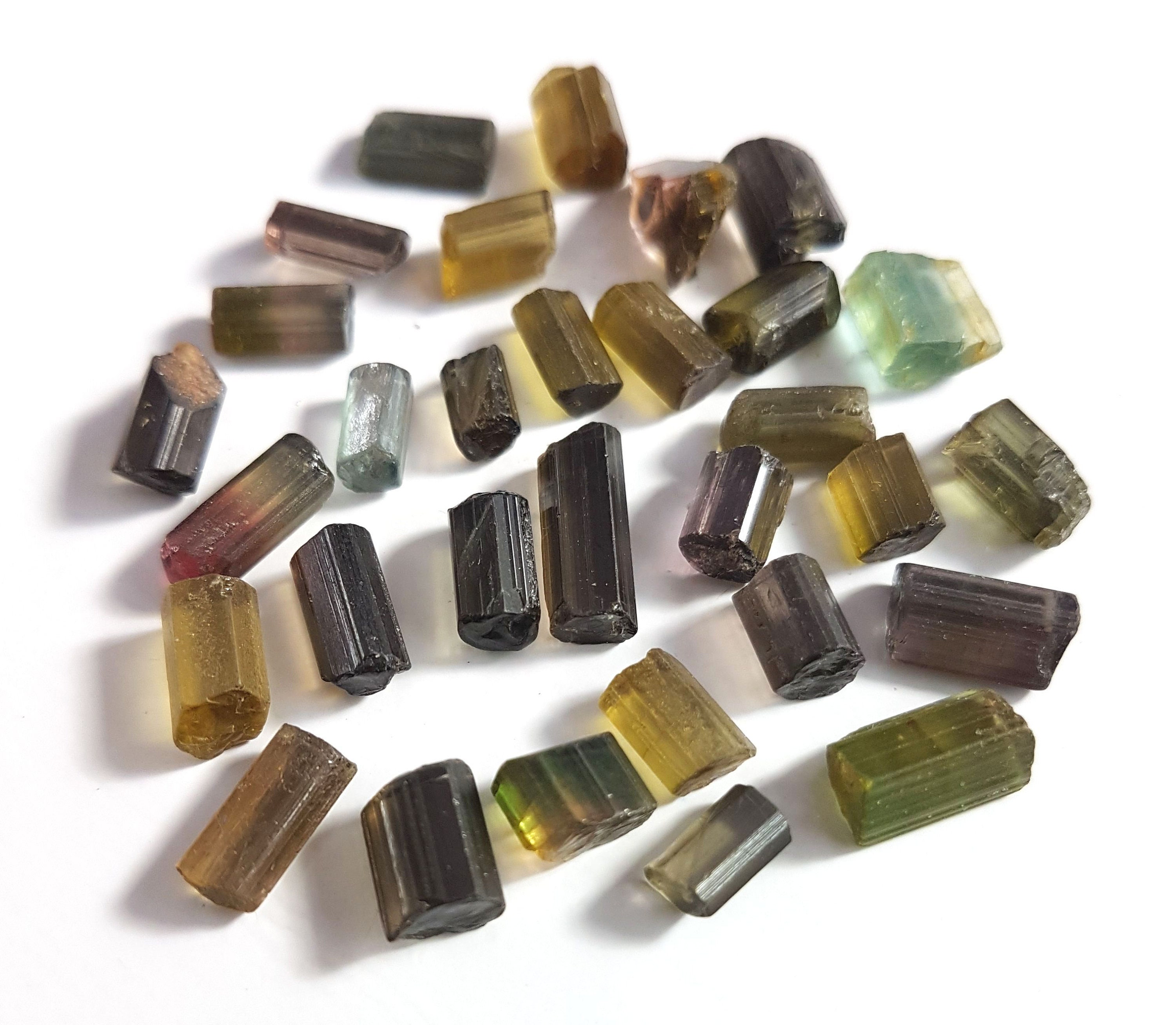 GEM QUALITY Natural Watermelon Minerals Tourmaline Gemstone - Etsy