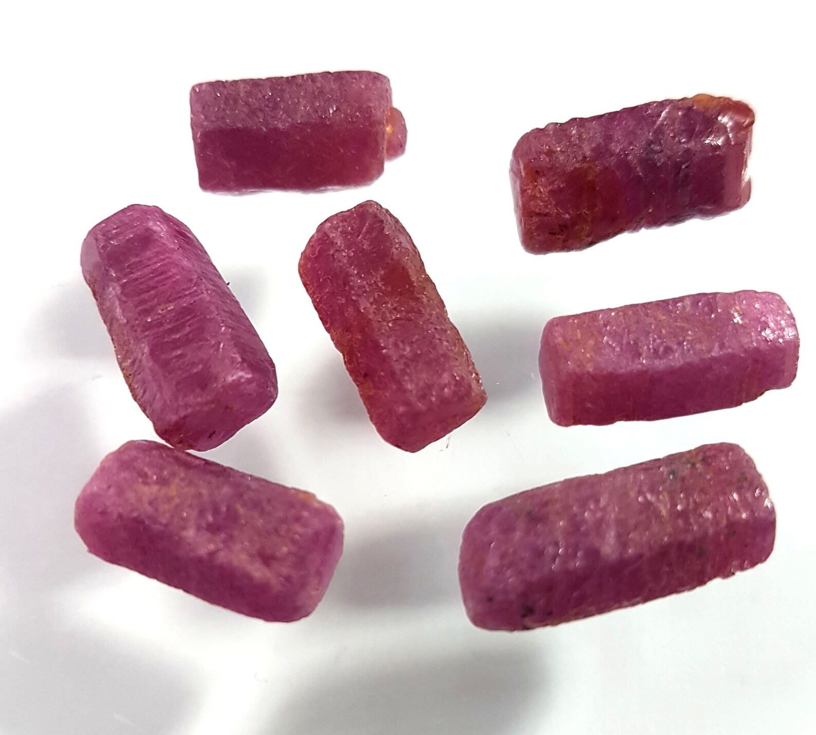 Natural RUBY Raw Rough Stone Ruby Sticks Loose Beads Loose | Etsy