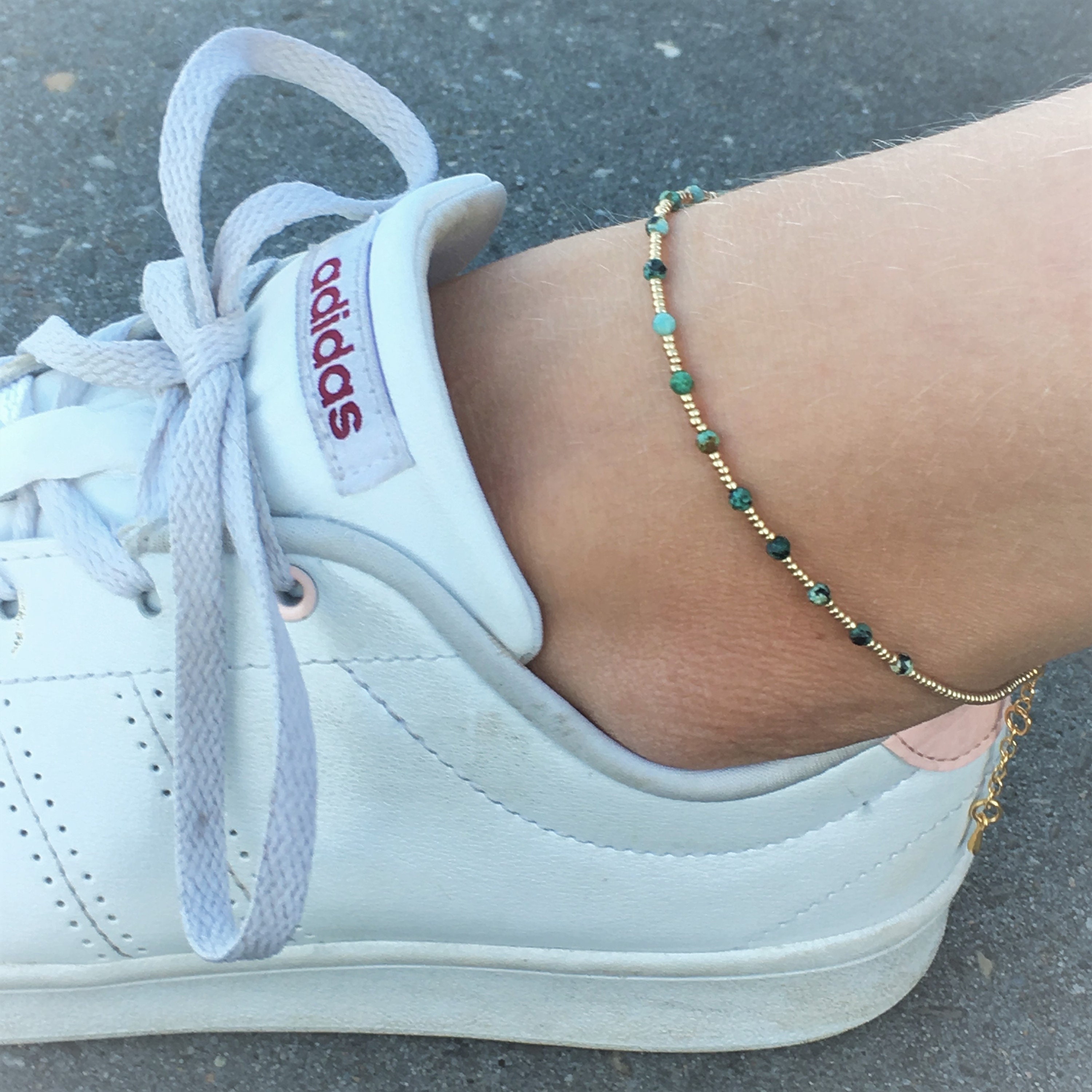 Anklet, Gemstone Anklet, Seed Bead Anklet, Boho Jewelry - Etsy