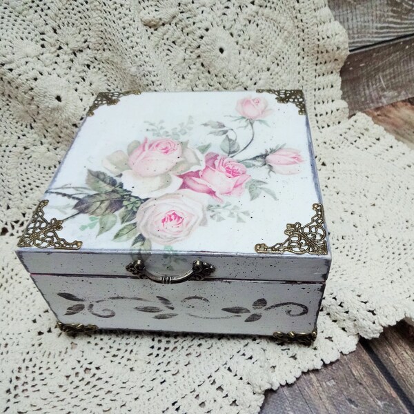 Shabby Chic Box - Etsy