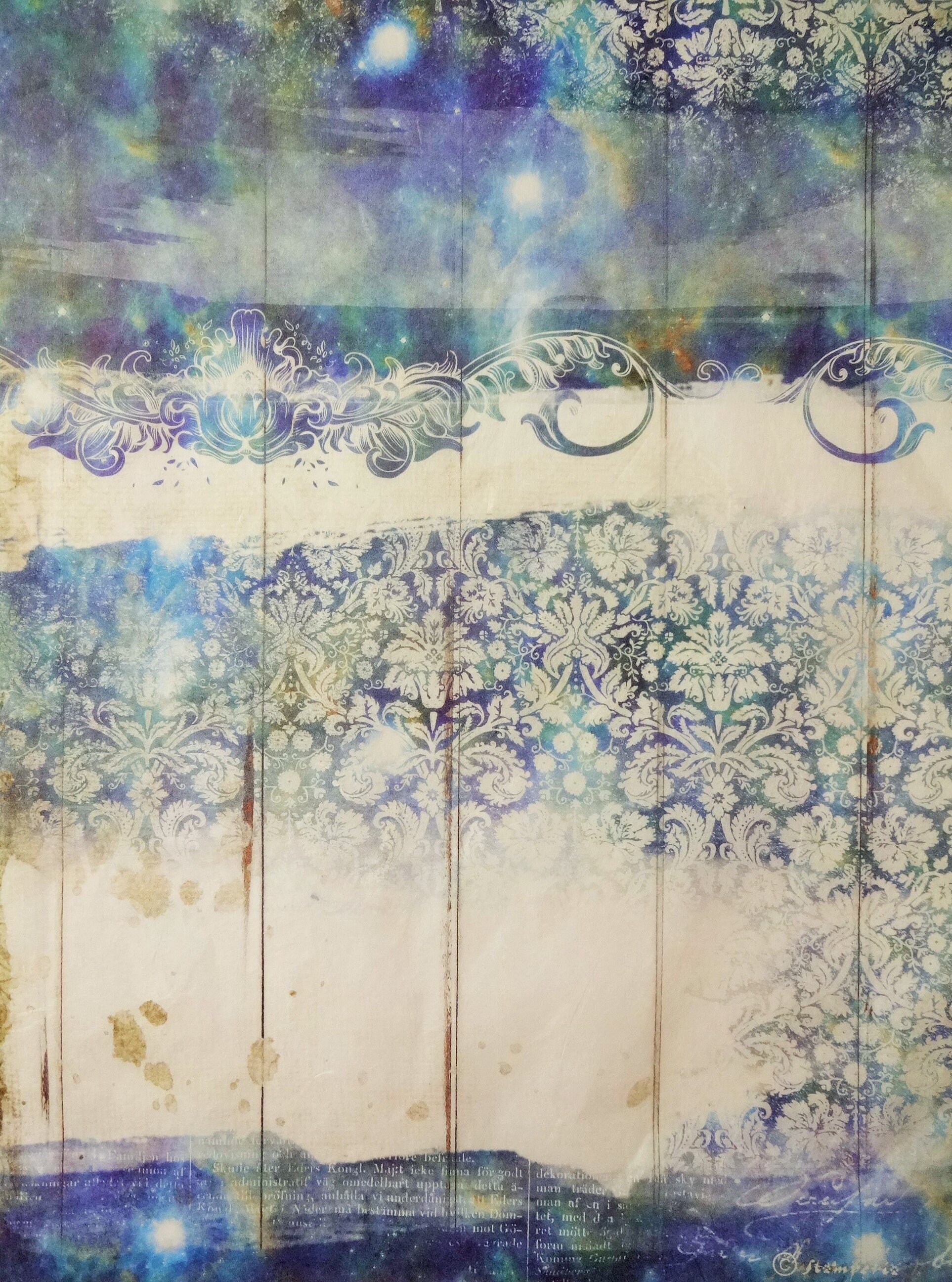 Blue Thin Rice Paper A4 - Etsy