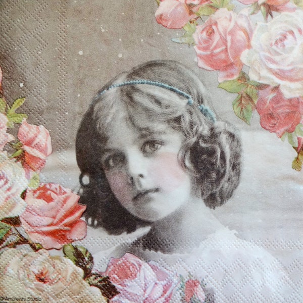 Decoupage Victorian Napkins - Etsy
