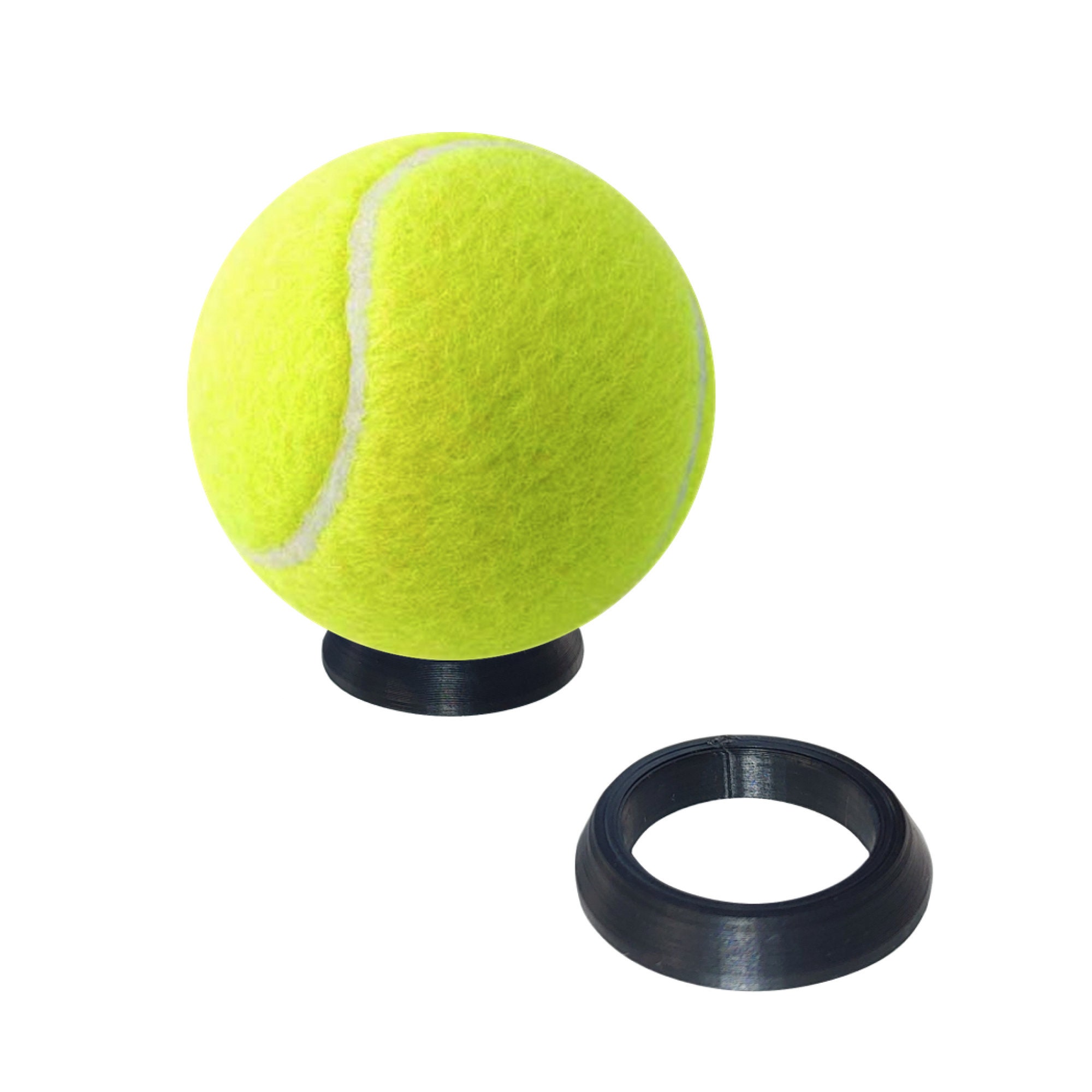 2 Pc Tennis Ball Display Stand, Mount, Holder, Trophy, Black, Qty. 2 ...
