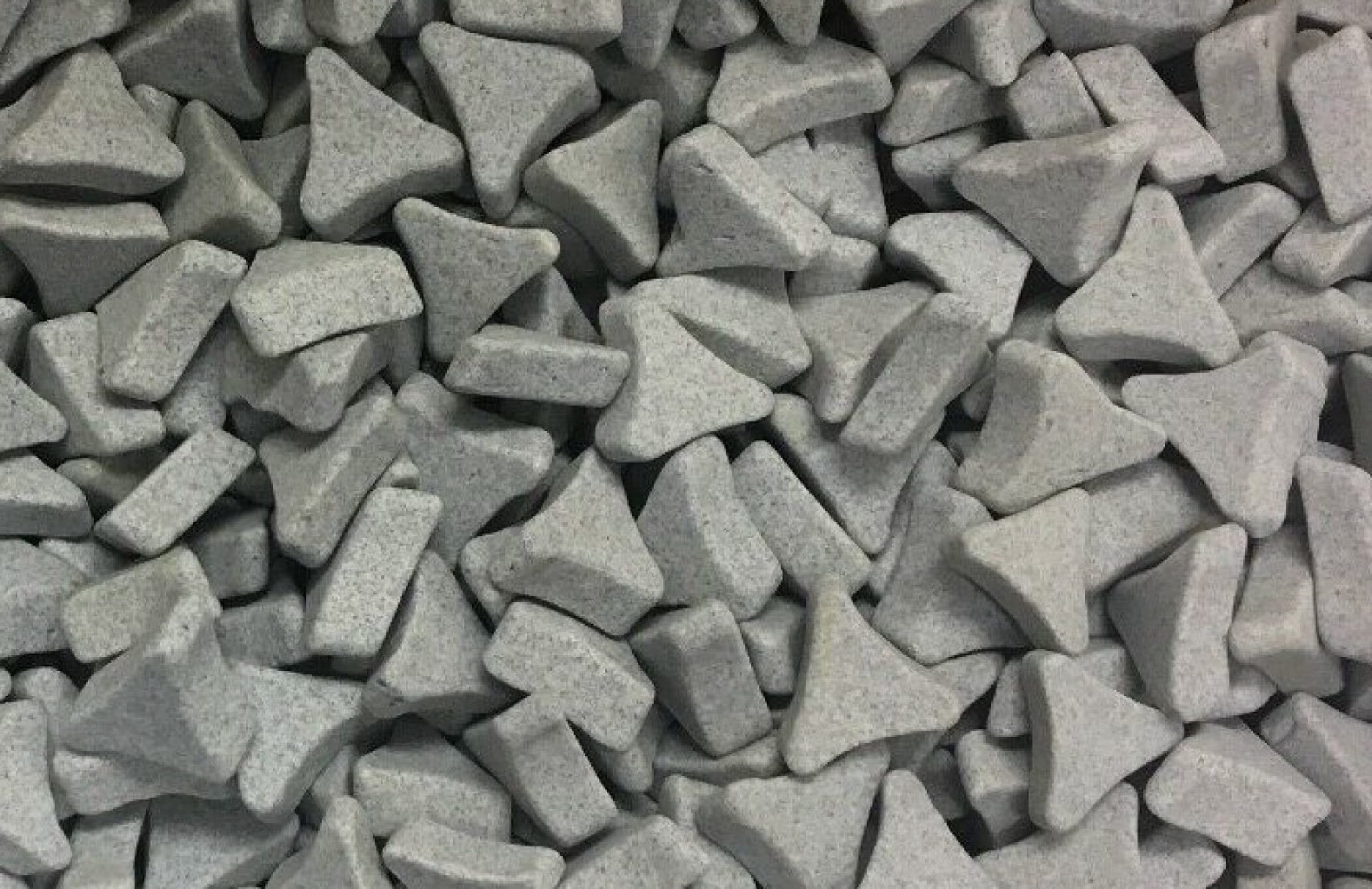 2 Lb. CERAMIC TUMBLING MEDIA Abrasive Rock Tumbler Polish Metal ...