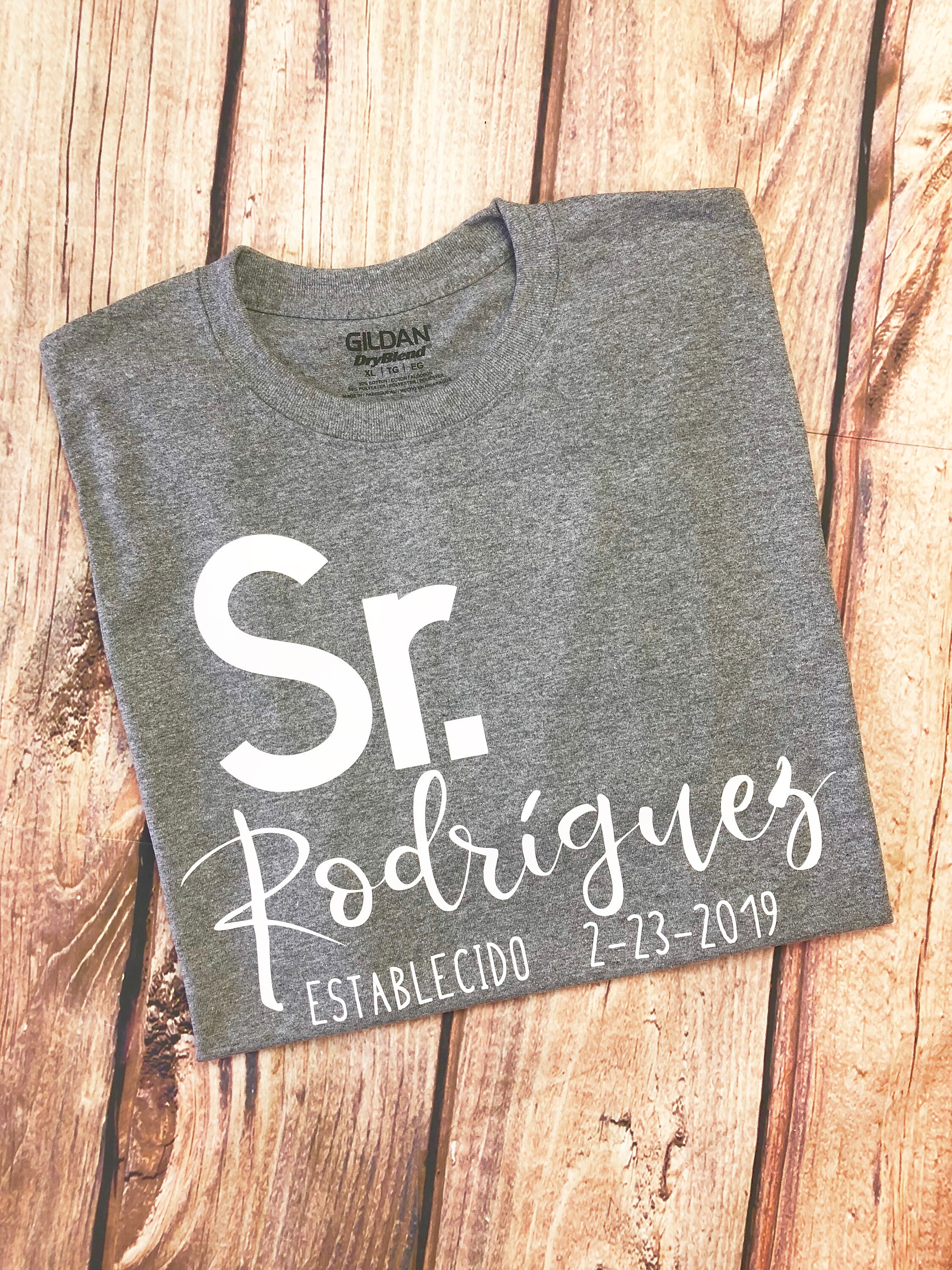 Mr. last Name Shirt Established Shirt Couples Wedding Shirts - Etsy UK