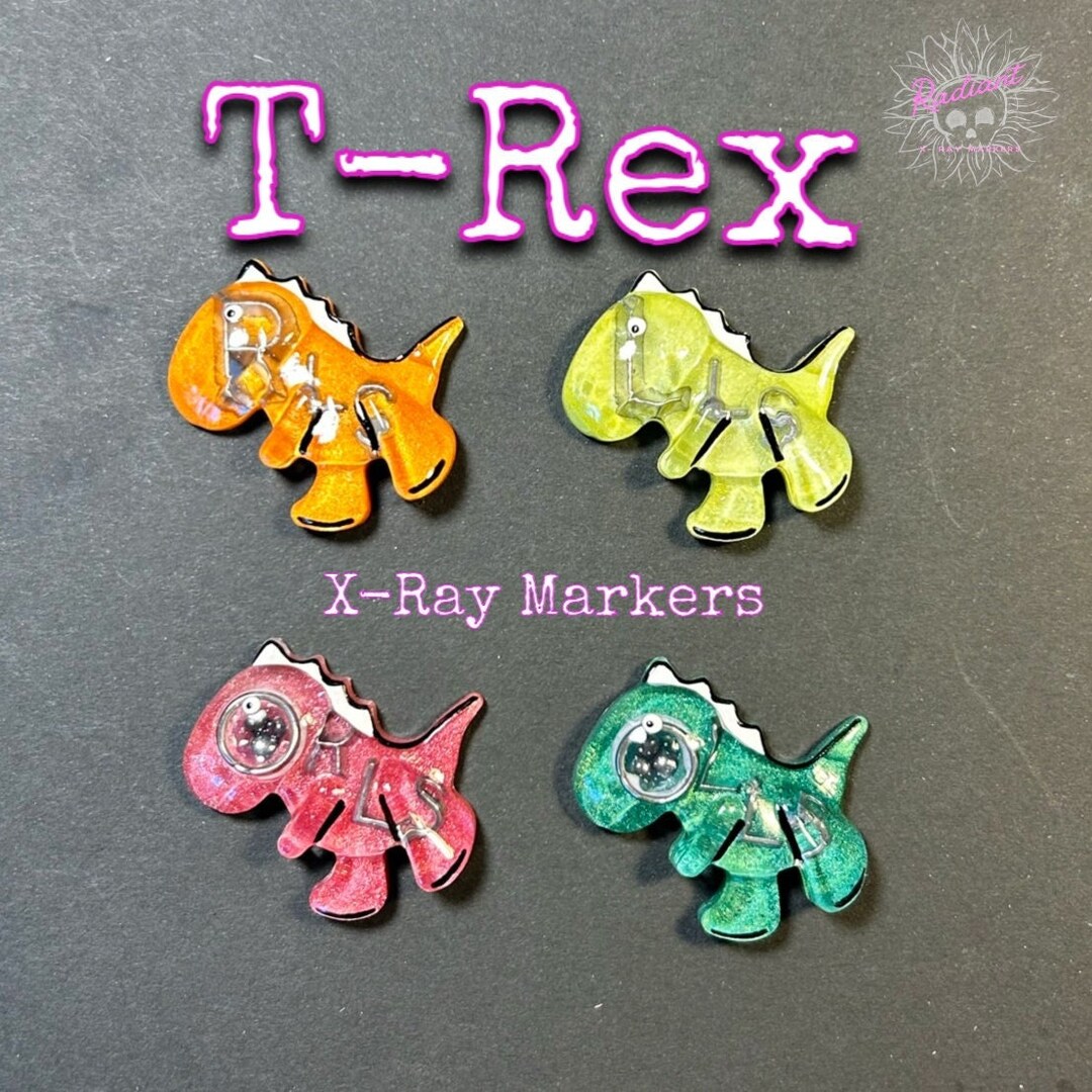 T-rex Markers (no Bb's Inside) X-ray Markers, Letters & Numbers ...