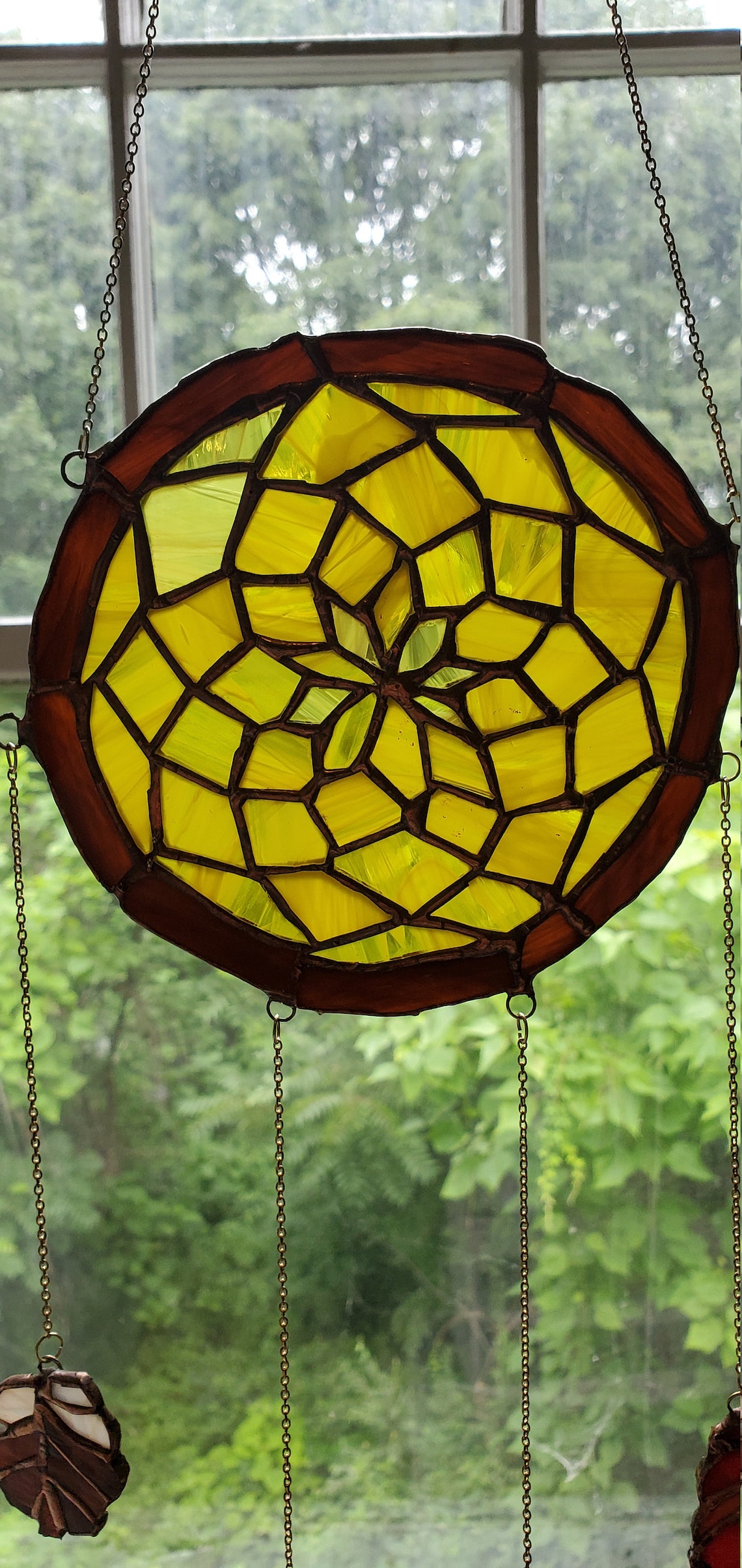 Stained Glass Dream Catcher - Etsy