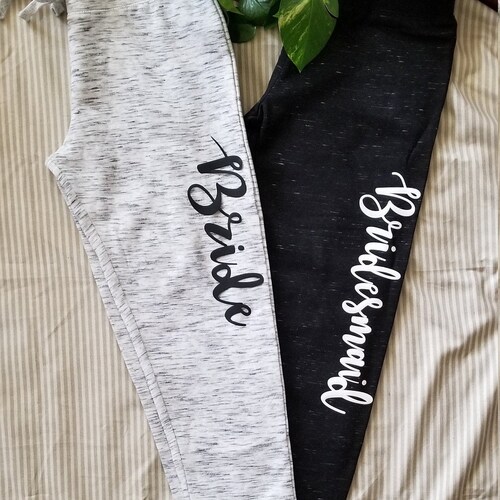 Monogrammed Women's Sweatpants Joggers Personalized - Etsy