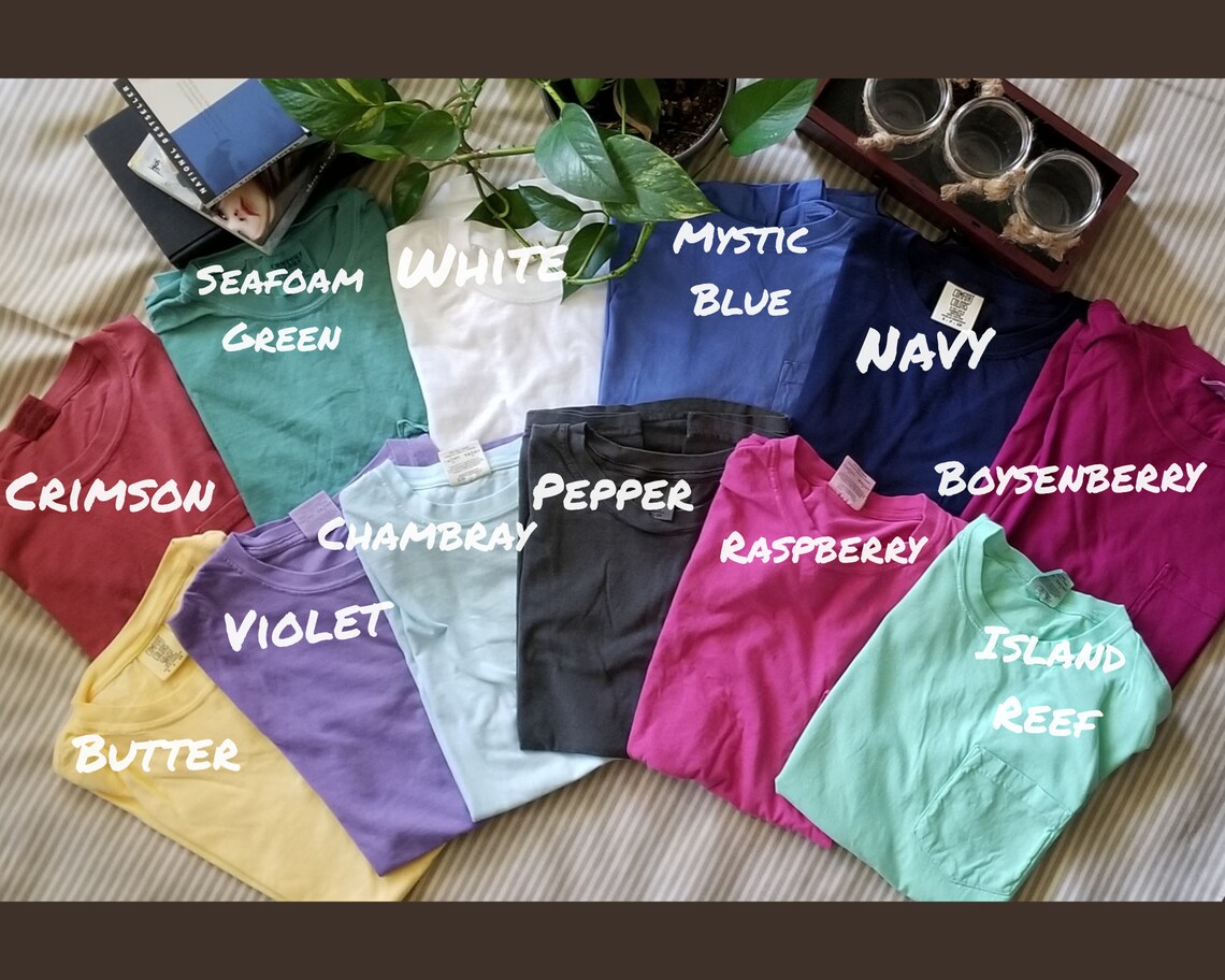 BSN Nurse Custom Made Comfort Color Pocket Shirt/ Gift for - Etsy