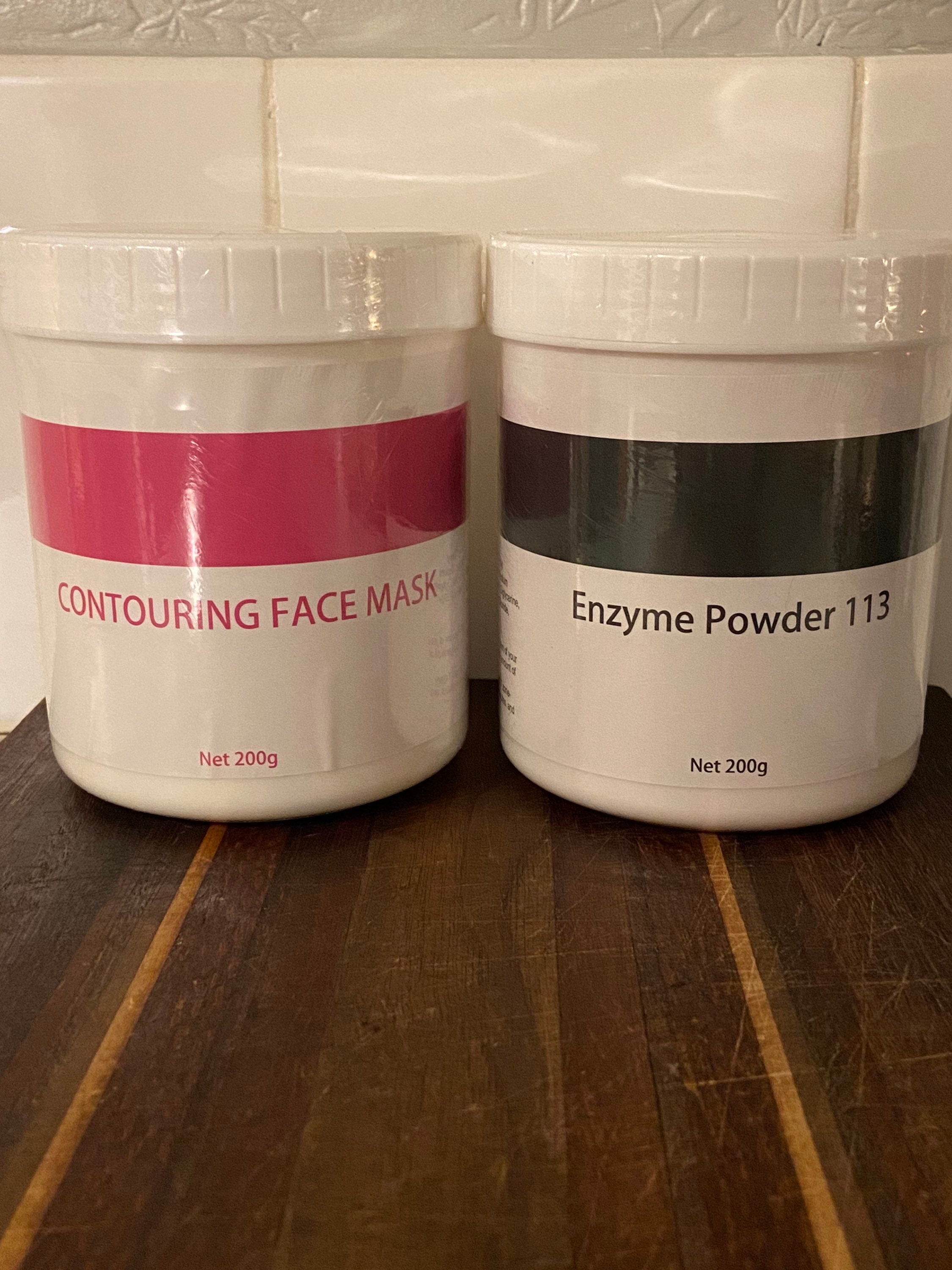Contouring Face Mask / Enzyme Powder Cleanser/ Face Masks and Cleansers ...